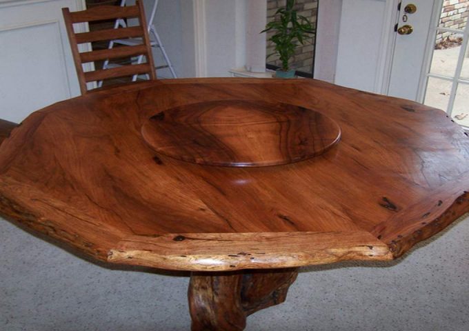 Custom Built Mesquite Tables | Lankford's Mesquite Gallery