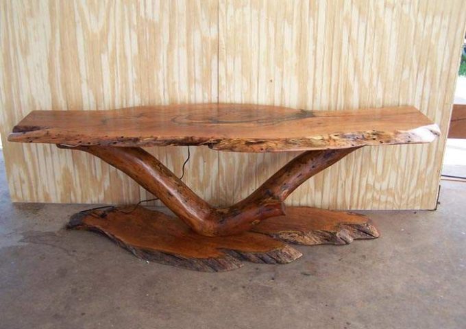 Custom Built Mesquite Tables | Lankford's Mesquite Gallery